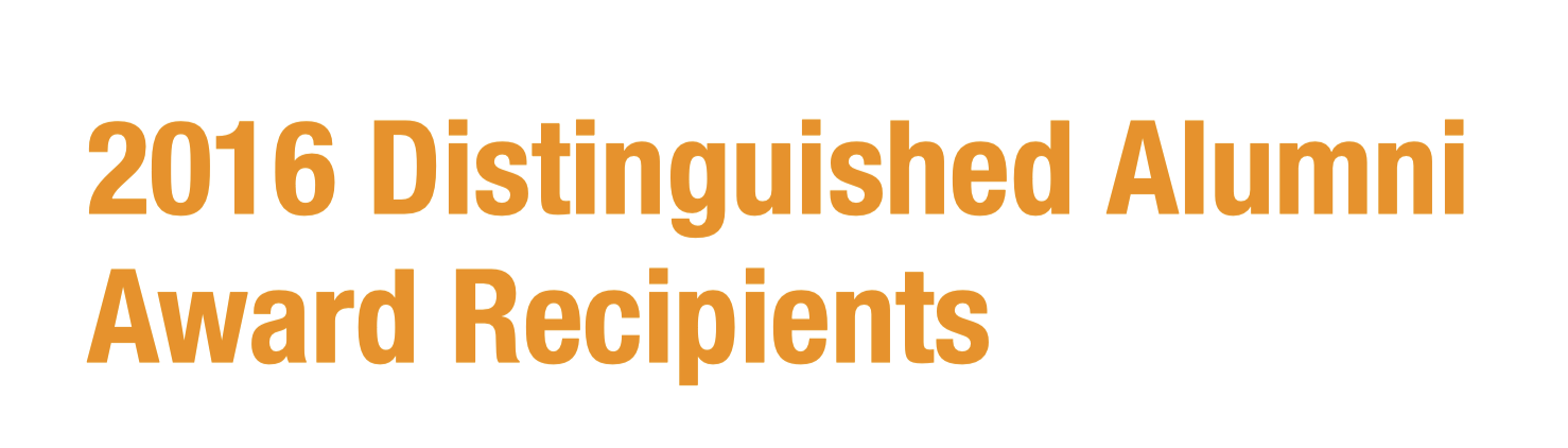 2016 Distinguished Alumni Award Recipients - Calvin Theological Seminary